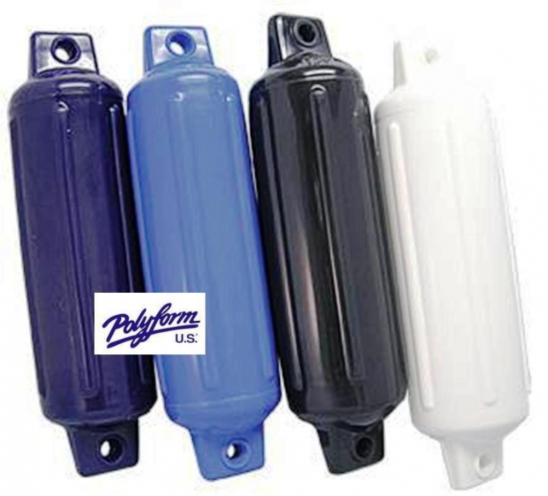 4x Polyform Fender Typ G6 blau