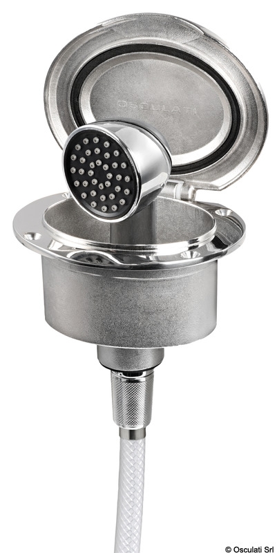 Elissa Duschbox und Dusche Keji aus Edelstahl AISI 316